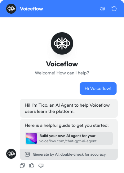 Build Chat and Voice AI Agents Without Code | Voiceflow